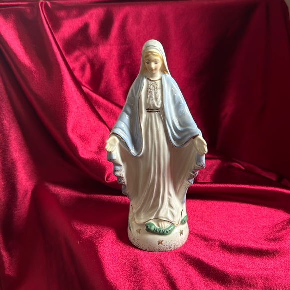 Lego | Art | Vintage Ceramic Virgin Mary Planter | Poshmark